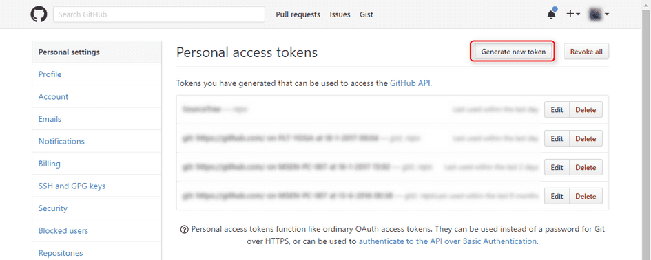 GitHub の 2段階認証が有効なアカウントに SourceTree から Personal access token を使ってアクセスする | MSeeeeN